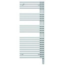 Zehnder Forma Asym Design-Elektroheizkörper ZF6A0550A400000 LFAEL-170-050/DD, 1801 x 496, Inox Look