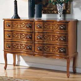 Pharao24.de Schubkastenkommode im Barock Design 110 cm