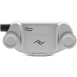 Peak Design Capture Clip silber ohne Wechselplatte