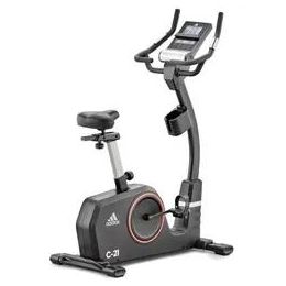 Ergometer Adidas PERFORMANCE "C-21", schwarz, FahrradtrainerB:57cm H:147cm L:107cm, Schwungmasse ca. 9 kg, 24 Widerstandsstufen, B:57cm H:147cm L:107cm