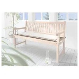 Bankauflage Destiny "POLSTER" Polsterauflagen Gr. B/T: 140cm x 45cm, uni, beige (sand meliert) Polyester