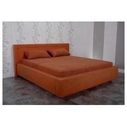 Tagesdecke Westfalia Schlafkomfort Tagesdecken Gr. B/L: 210 cm x 220 cm, orange (terrakotta)