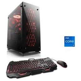 CSL Gaming-PC "HydroX V27120" Computer Gr. Microsoft Windows 11 Home (64 Bit), 16 GB RAM 1000 GB SSD, schwarz