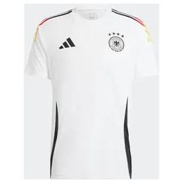 Fußballtrikot Adidas PERFORMANCE "DFB H JSY FAN" Gr. L, weiß Herren Trikots Deutschland EM Trikot 2024