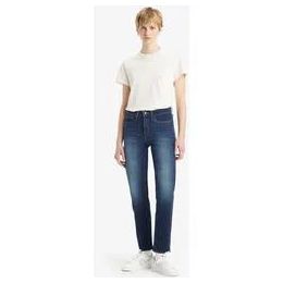 Levi's Röhrenjeans LEVI'S "312 Shaping Slim" Gr. 32, Länge 32, blau (crushed poppy) Damen Jeans Schmale Shaping Slim Form