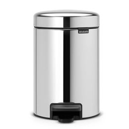 Brabantia Treteimer 3L, Brilliant Steel NEWLCON