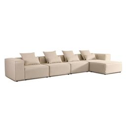 Home Deluxe Modulares Sofa Verona XL beige