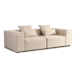 Home Deluxe Modulares Sofa Verona S beige