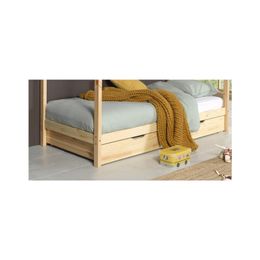 Bettschublade f&uuml;r Hausbett Serie Dallas Fa. Vipack, 90 x 190 cm, Natur