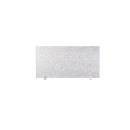 Schreibtisch-Set desktopz Standfuss Farbe: lichtgrau, Gr&ouml;&szlig;e: 100x50x2,5cm