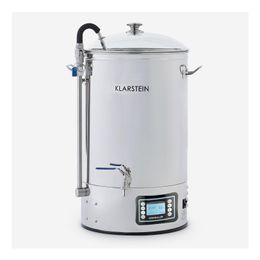 Klarstein Mundschenk Maischekessel, Bierbrauanlage, 2500 W, 30 l, 9 Programme