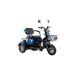 ENEWAY Elektromobil Bari - ETrike - E-Mobil - 3-Rad 6 km/h f&uuml;hrerscheinfrei helmfrei blau