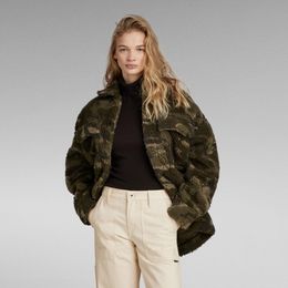 G-Star Raw Oversized Teddy Overshirt - Mehrfarbig - Damen