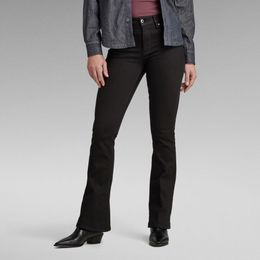 G-Star Raw 3301 Flare Jeans - Schwarz - Damen