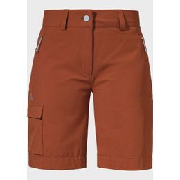 Schöffel Bermudas SCHÖFFEL "Shorts Kitzstein L" Gr. 38, Normalgrößen, rot (2950 - rot) Damen Hosen