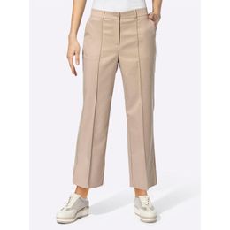 Culotte Heine Gr. 34, Normalgrößen, beige Damen Hosen