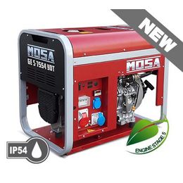 Ferrari Mosa Mosa Stromerzeuger GE S-7554 YDT, mit FI-Schutzschalter und AVR