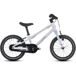 Cube Numove 140 Kinderrad Diamant 14" flashwhite'n'pink