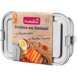 Profissimo Brotdose aus Edelstahl mit Bügelverschluss (1 St)