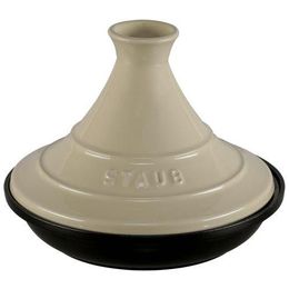 Staub Tajine 20cm rund cream, Gusseisen