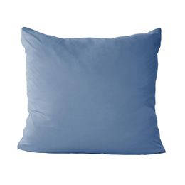 H.G. Hahn-Haustextilien Kissenbezug Jersey blau