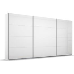 Schwebetürenschrank Rauch "Koluna" Schränke Gr. B/H/T: 360 cm x 229 cm x 62 cm, 3 St., weiß (alpinweiß, hochglanz weiß) Hochglanzfront, inkl. 2 Innenschubladen sowie extra Böden