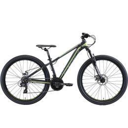 Mountainbike Bikestar Fahrräder Gr. 36cm, 27,5 Zoll (69,85cm), schwarz für Damen und Herren, Kettenschaltung