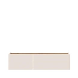 TV-Board Places of Style "Sky45" Sideboards Gr. B/H/T: 148cm x 56cm x 47cm, Breite 148cm, 2 St., beige (cashmere farbe) Lackiert mit wasserbasiertem UV-Lack