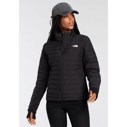 Steppjacke The North Face "W CANYONLANDS HYBRID JACKET", Damen, Gr. XS, schwarz (tnf schwarz, npf), Obermaterial: 100% Polyester, casual, normal, Langarm, Jacken