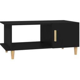 Jinlefu - Couchtisch Schwarz 90x50x40 cm Holzwerkstoff vidaXL