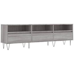 TV-Schrank Grau Sonoma 150x30x44,5 cm Holzwerkstoff vidaXL