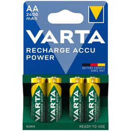 NiMH Akku, AA/Mignon/HR06, 1,2 v, 2.400 mAh (pack à 4 stück) - Varta