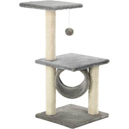 vidaXL - Katzen-Kratzbaum Sisal 65 cm Grau