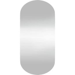 vidaXL - Wandspiegel 45x100 cm Glas Oval