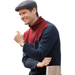 CRÉATION L Herren Mütze grau-gemustert Größe 60