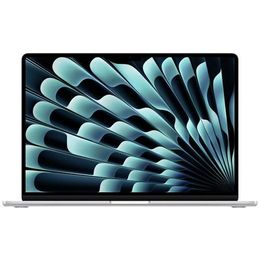 Apple MacBook Air 15 (M2, 2023) 38.9 cm (15.3 Zoll) 8 GB RAM 256 GB SSD 8‑Core CPU 10-Core GPU Silber MQKR3D/A