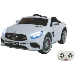 Elektro-Kinderauto Jamara "Mercedes SL65" Elektro-Kinderfahrzeuge weiß Kinder