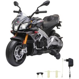 Elektro-Kindermotorrad Jamara "Ride-on Aprilia Tuono V4 1100RR", schwarz, Elektro-Kinderfahrzeuge, KinderB:53cm H:70cm T:108cm, B:53cm H:70cm T:108cm