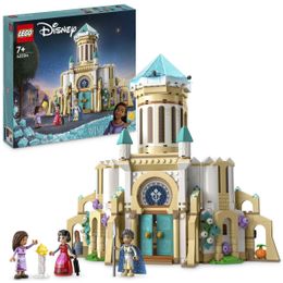 Konstruktionsspielsteine Lego "König Magnificos Schloss (43224), Lego Disney" Spielbausteine bunt Kinder Made in Europe