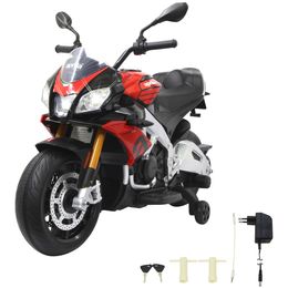 Elektro-Kindermotorrad Jamara "Ride-on Aprilia Tuono V4 1100RR", rot, Elektro-Kinderfahrzeuge, KinderB:53cm H:70cm T:108cm, B:53cm H:70cm T:108cm