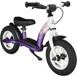 Laufrad Bikestar "Bikestar Kinderlaufrad Classic ab 2 Jahre mit Bremse", lila (lila, weiß), Laufräder, KinderL:80cm, L:80cm