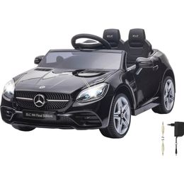 Elektro-Kinderauto Jamara "Ride-on Mercedes-Benz SLC" Elektro-Kinderfahrzeuge schwarz Kinder inkl. Akku und Ladegerät