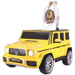 Elektro-Kinderauto Jamara "Ride-on Mercedes-Benz AMG G 63" Elektro-Kinderfahrzeuge gelb Kinder