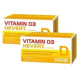 Vitamin D3 Hevert Tabletten Doppelpack 2 St