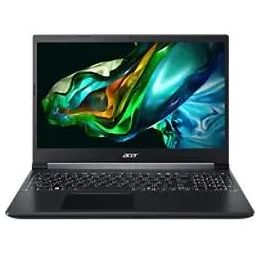 Acer Aspire 7 A715-43G-R0BR AMD Ryzen 5 5625U Laptop 39,6 cm (15.6") Full HD 8 GB DDR4-SDRAM 512 GB SSD NVIDIA GeForce RTX 3050 Wi-Fi 6E (802.11ax) Windows 11 Home Schwarz