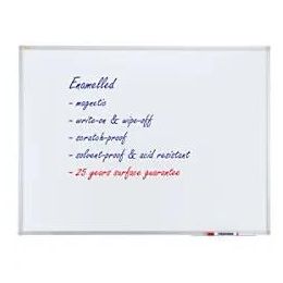 Franken X-tra!Line Whiteboard SC3203 Wandmontiert Magnetisch Emaille 120 x 90 cm