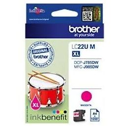 Brother LC22UM Original Tintenpatrone Magenta