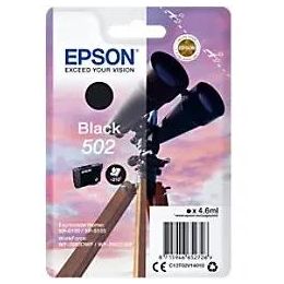 Epson 502 Original Tintenpatrone C13T02V14010 Schwarz