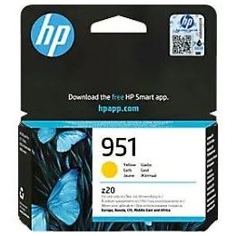 HP 951 Original Tintenpatrone CN052AE Gelb