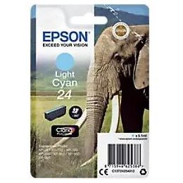 Epson 24 Original Tintenpatrone C13T24254012 Hellcyan